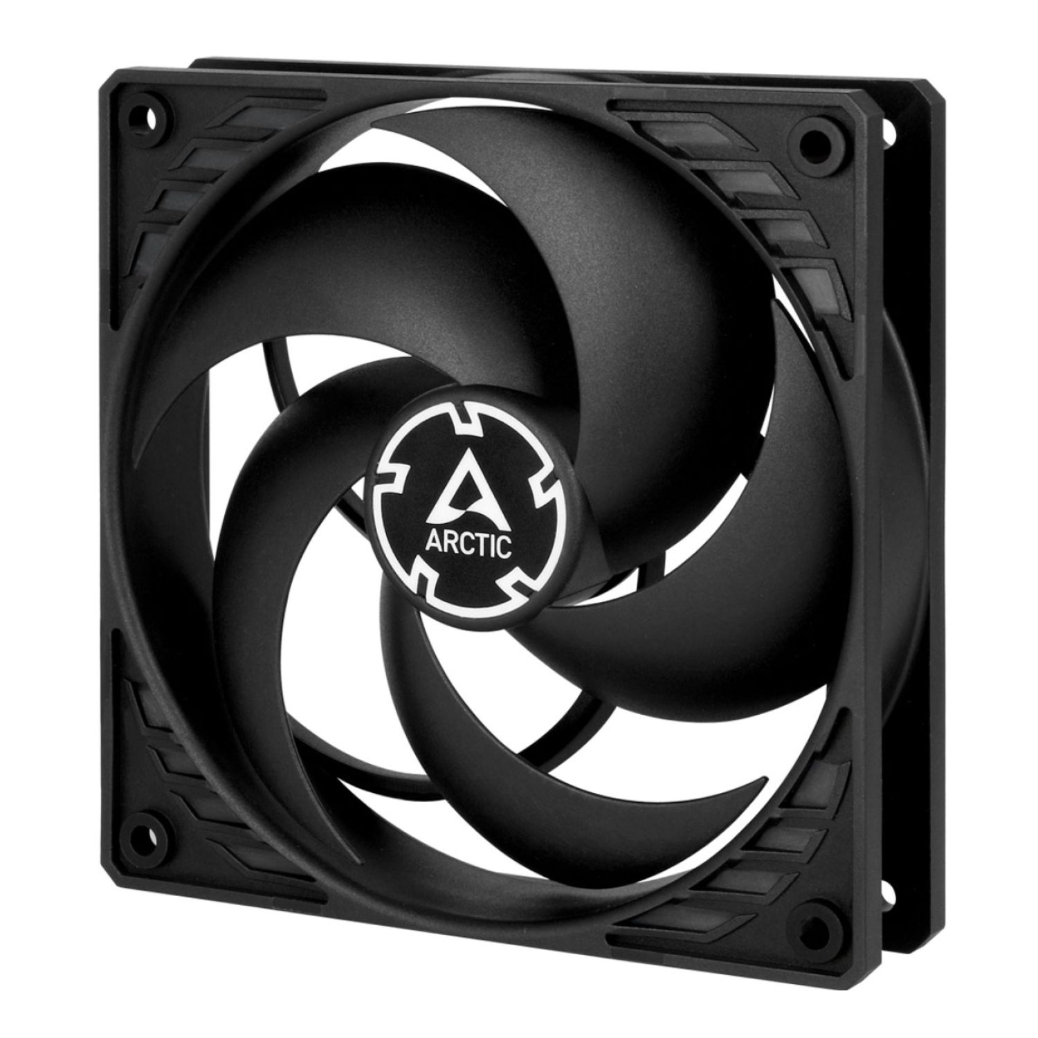 Arctic P12 5 Blade Pressure Optimized 120mm PC Fan - Black