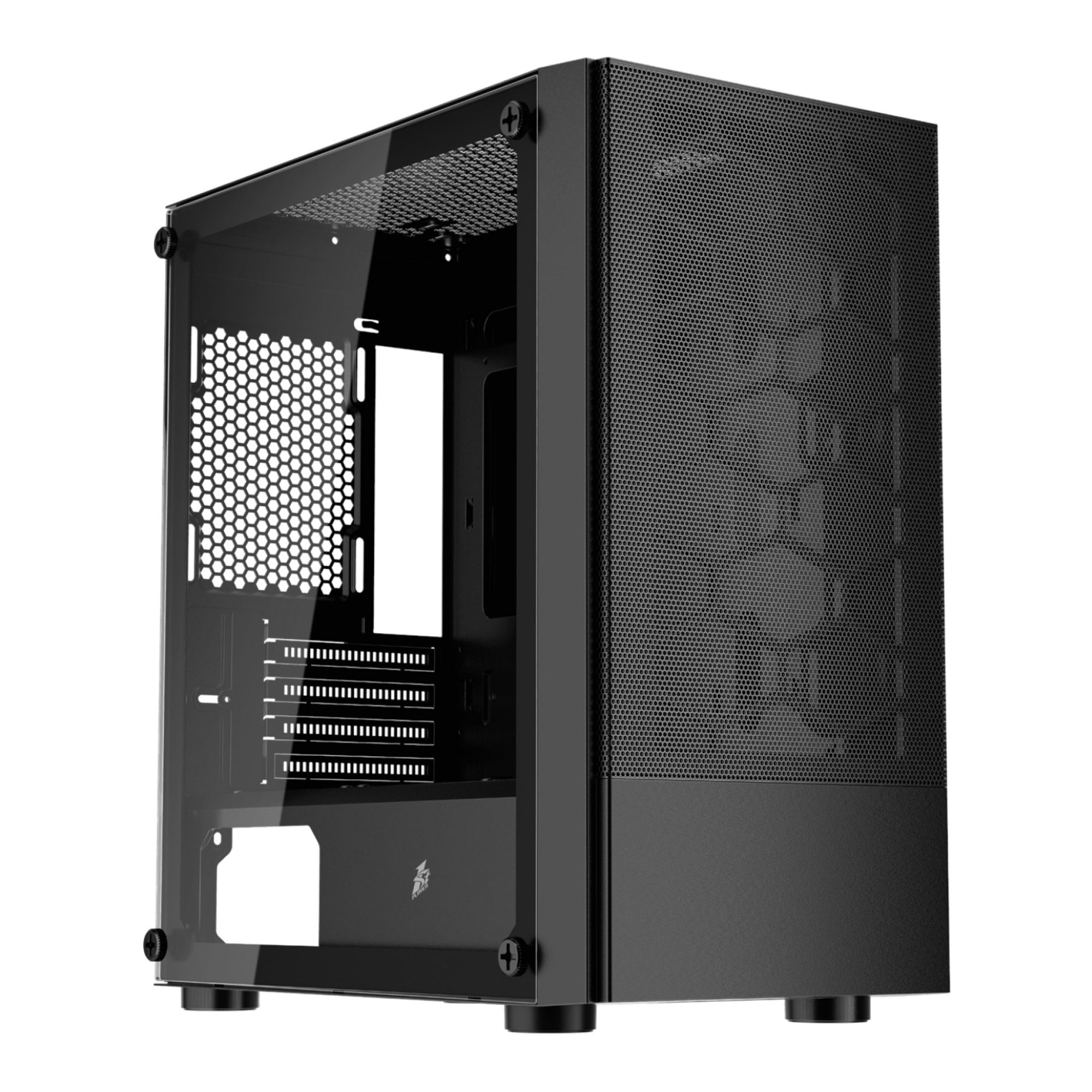 1st Player X4-M Mid Tower Gaming Case with Tempered Glass