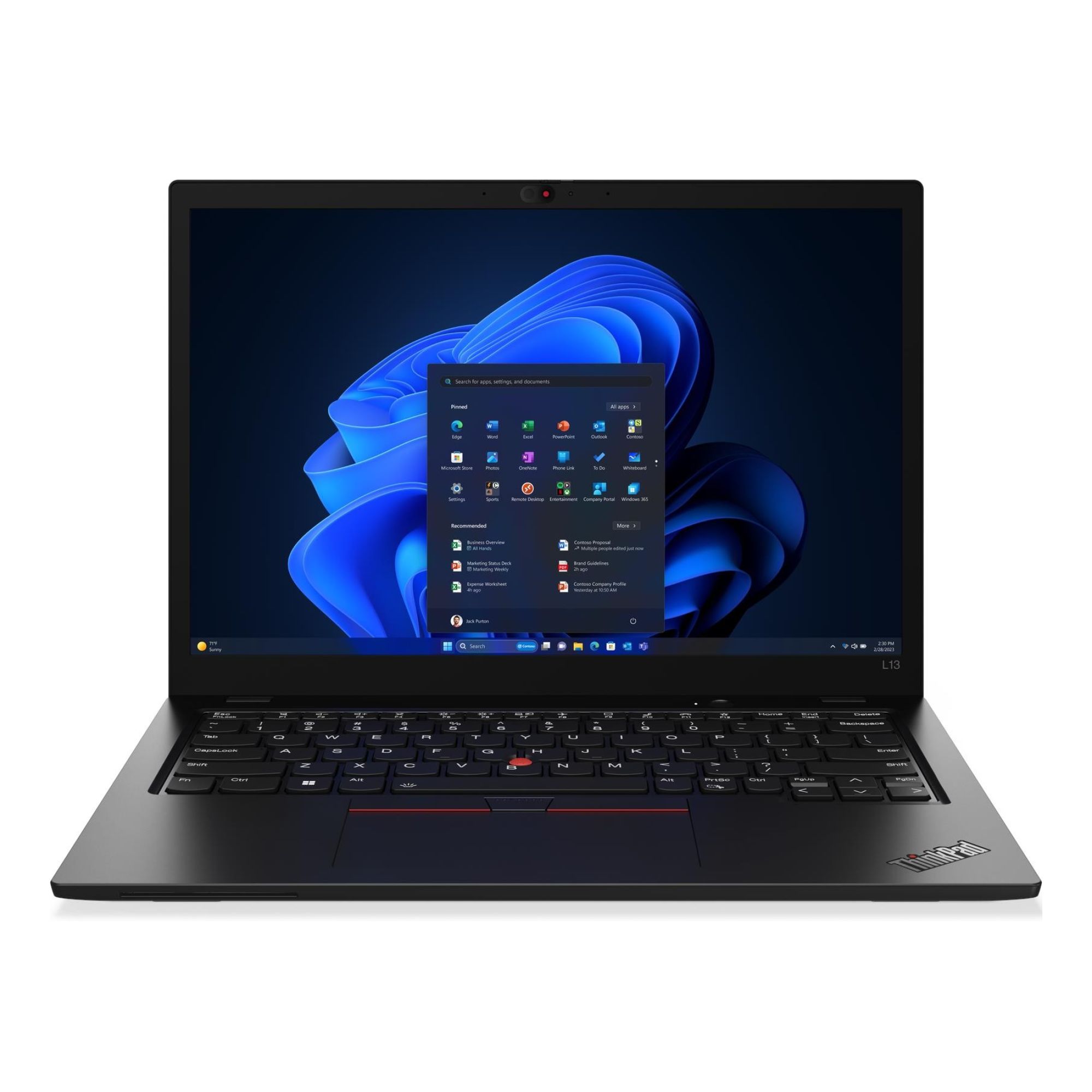 Lenovo ThinkPad L13 Gen 5 Intel Core Ultra 5 16GB/256GB Business Laptop