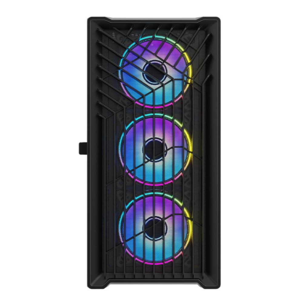 Vida CYCLONE microATX RGB LED Fans Tempered Glass PC Case