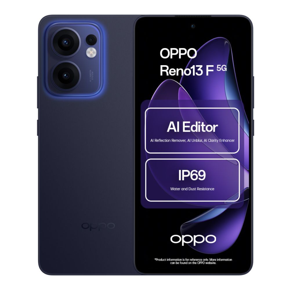 Refurbished OPPO Reno13 F 5G 8GB 256GB 6.67" AMOLED Blue